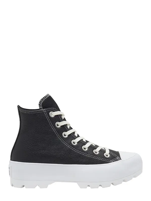 CONVERSE Chuck Taylor All Star Lugged Leather High Top Sneakers - Black