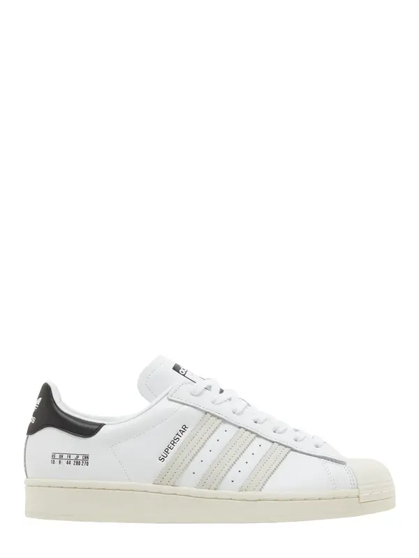 Adidas Superstar ‘size Tag’ Sneakers - White