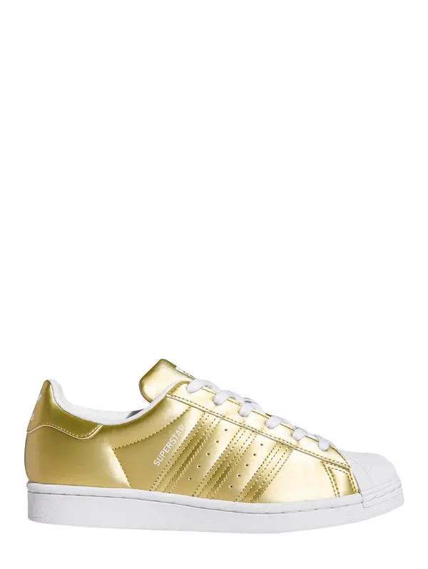 Adidas Superstar Metallic Sneakers - Gold