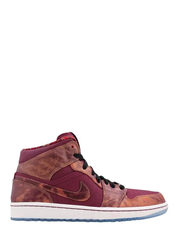 JORDAN 1 Mid 'bhm' High-top Sneakers - Multicolor