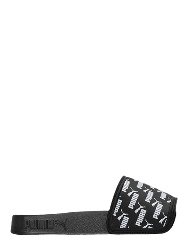 PUMA Leadcat 2.0 Allover Print Slides - Black