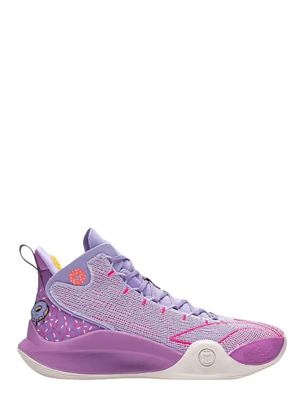 LI-NING Cj-1 Mid 'donut' Sneakers - Purple