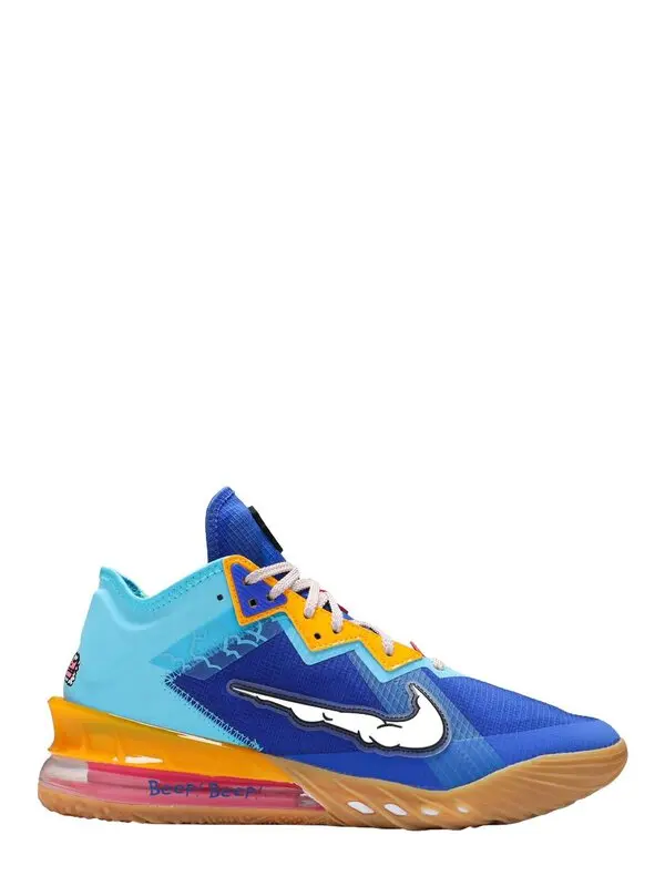 Nike Space Jam X Lebron 18 Low 'wile E. X Roadrunner' Sneakers - Multicolor