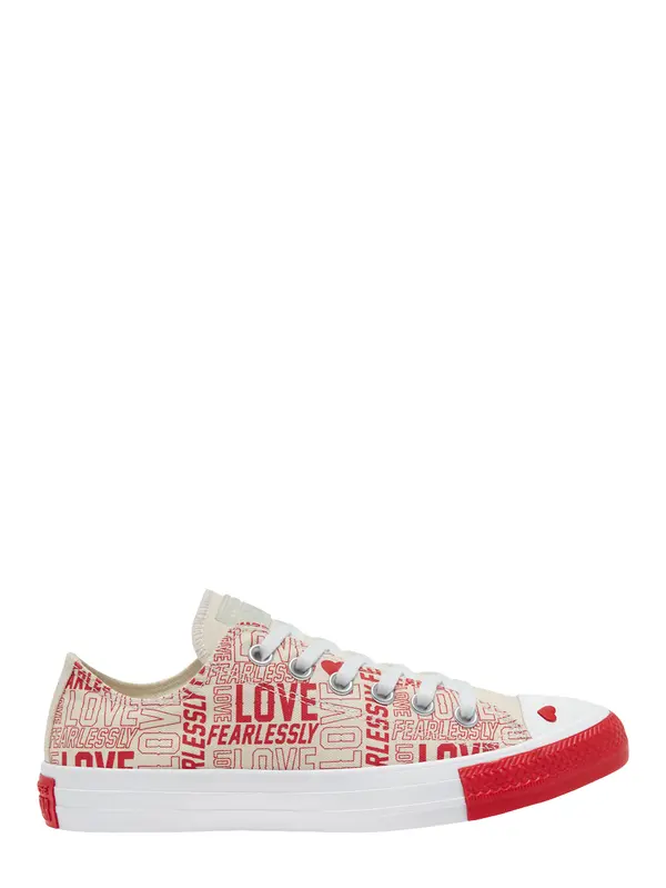 CONVERSE Chuck Taylor All Star Low 'love Fearlessly - Cream