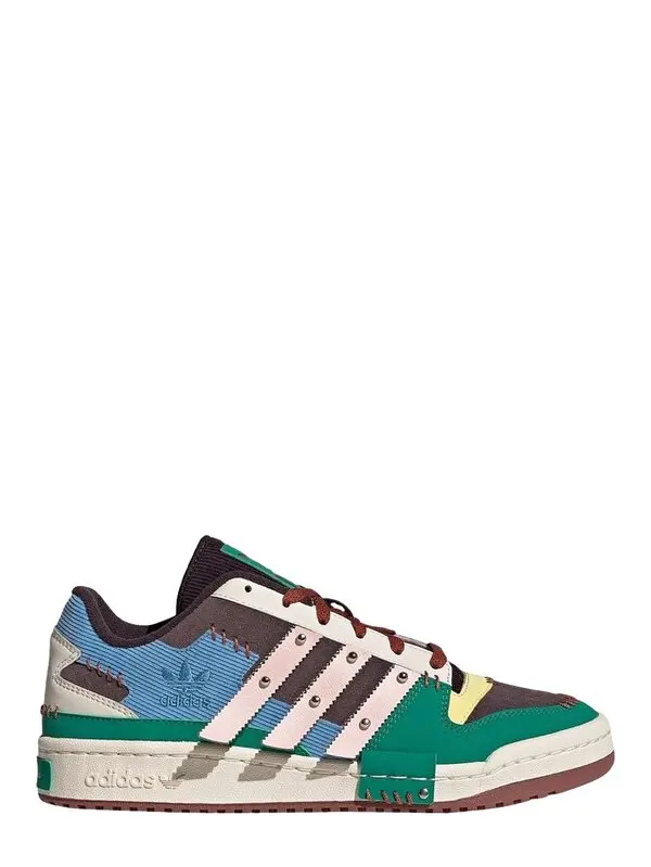 Adidas Melting Sadness X Forum Exhibit Low Sneakers - Multicolor