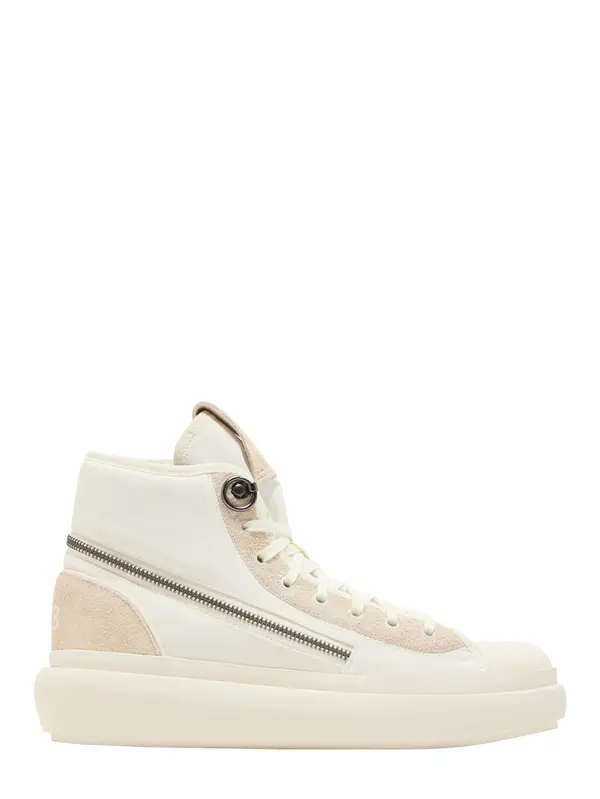 Adidas Y-3 Ajatu Court High Sneakers - Cream