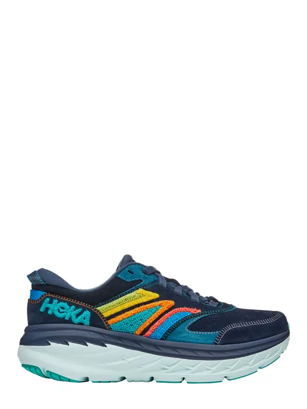 HOKA® Bondi L Embroidery Sneakers - Blue