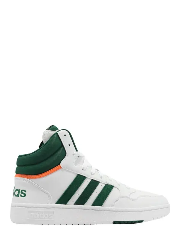 Adidas Hoops 3.0 Mid Top Sneakers - White