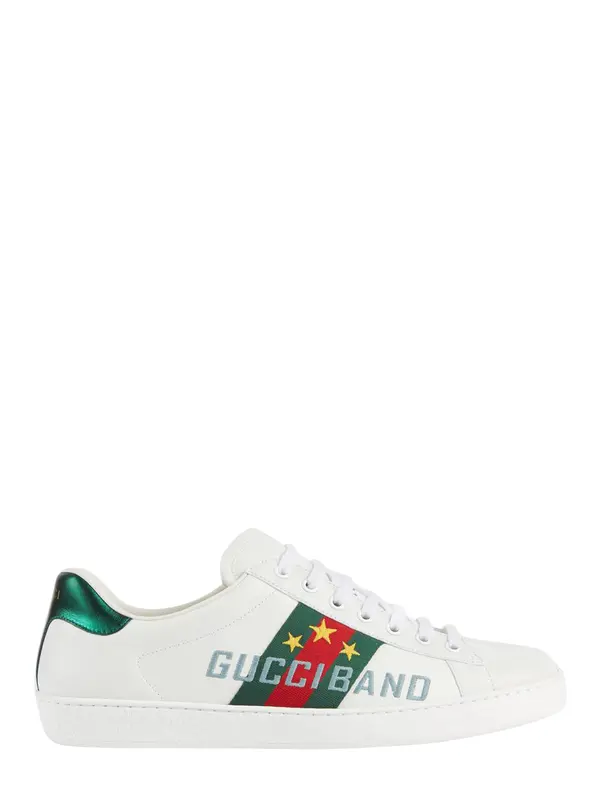 Gucci Ace Band Sneakers - White