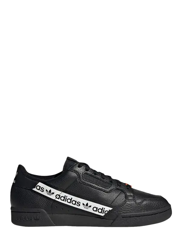 Adidas Continental 80 Wordmark Side Stripe - Black