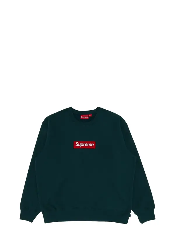 Supreme Box Logo Crewneck - Green