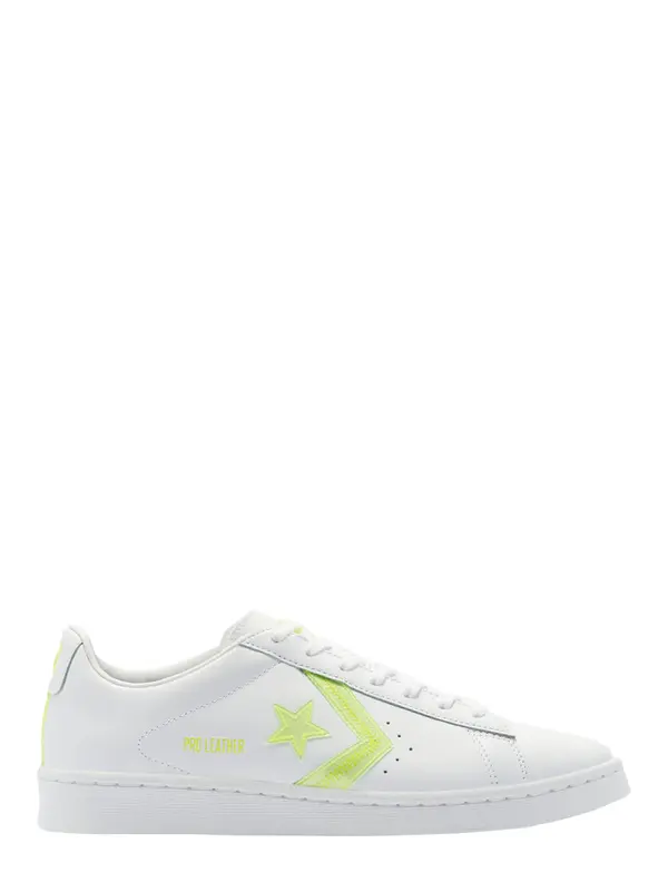 CONVERSE Pro Leather Low Hi-vis Sneakers - White