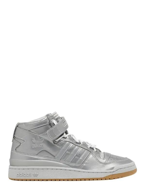 Adidas Ivy Park X Forum Mid Sneakers - Silver