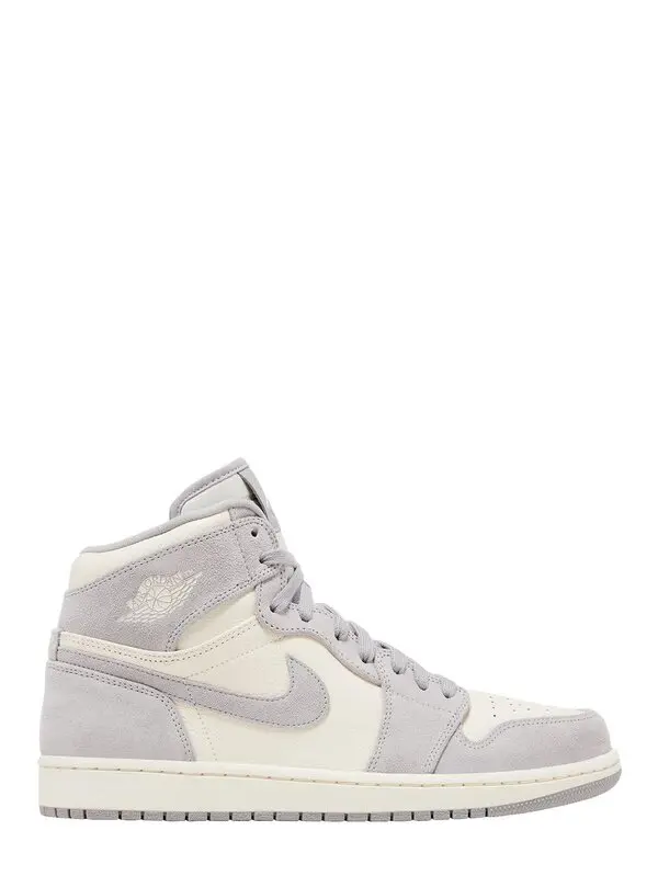JORDAN 1 High Premium Sneakers - Cream
