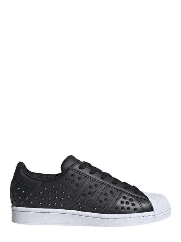 Adidas Superstar Studded Sneakers - Black