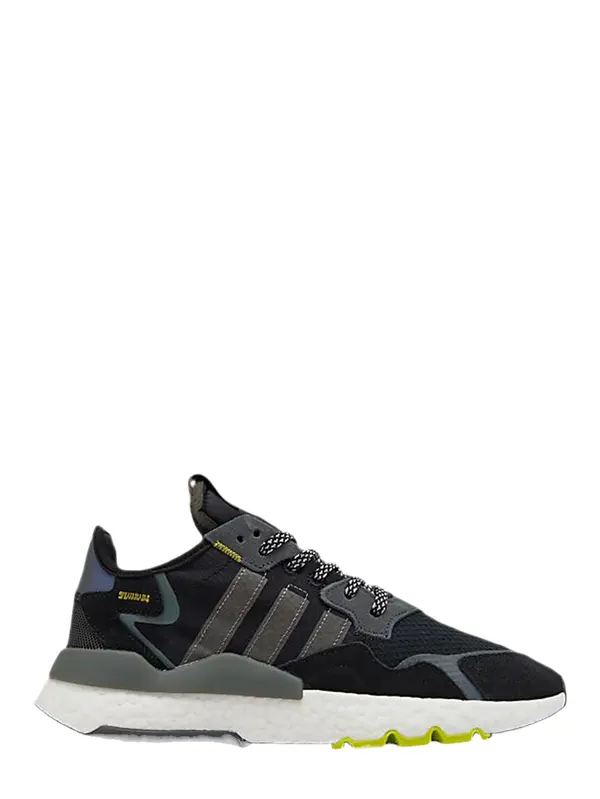 Adidas Nite Jogger Iridescent Sneakers - Black
