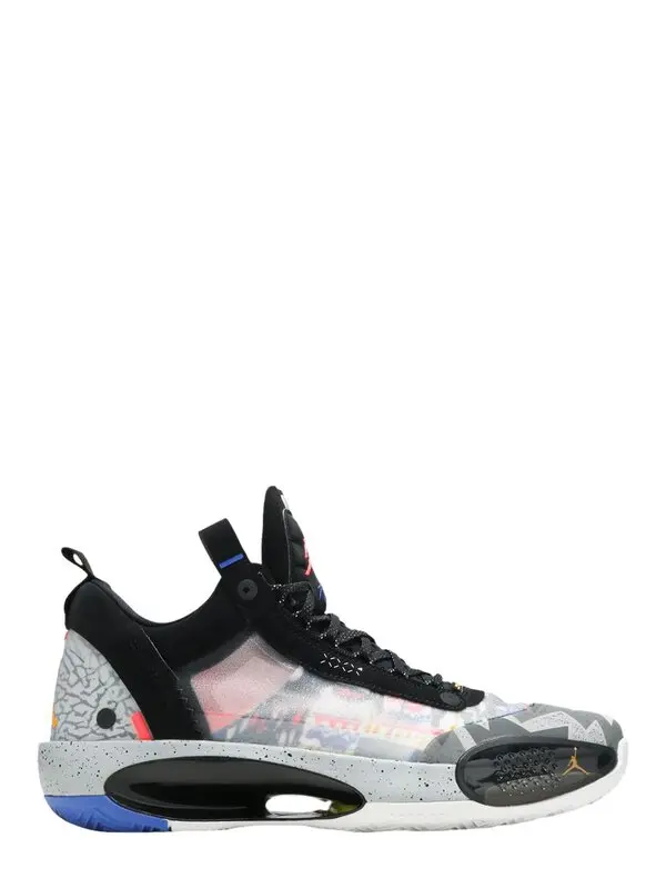 JORDAN 34 Low Heritage Sneakers - Black