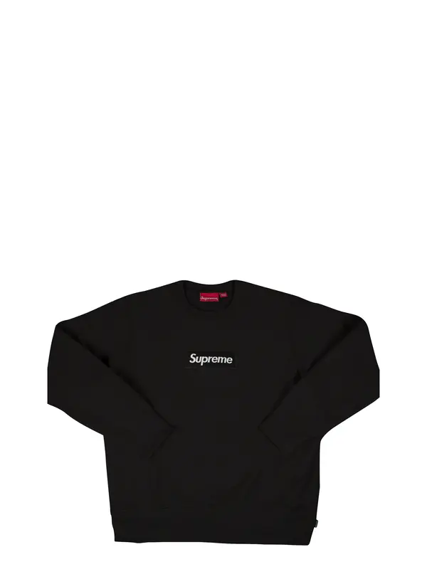 Supreme Box Logo Crewneck Sweatshirt - Black