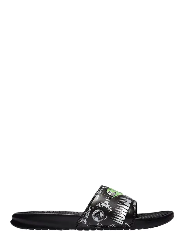 Nike Benassi Jdi Print Slide - Black