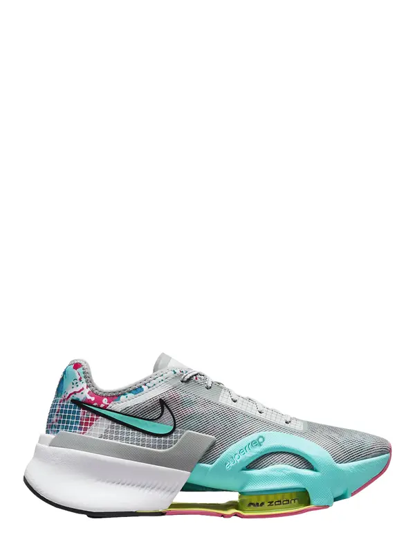 Nike Air Zoom Superrep 3 Graffiti Sneakers - Grey