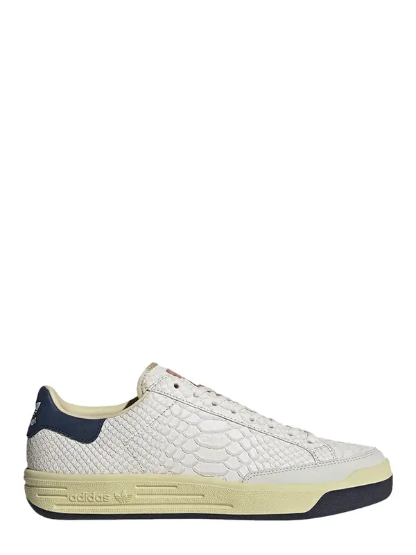 Adidas Rod Laver Consortium Leather Python Sneakers - White