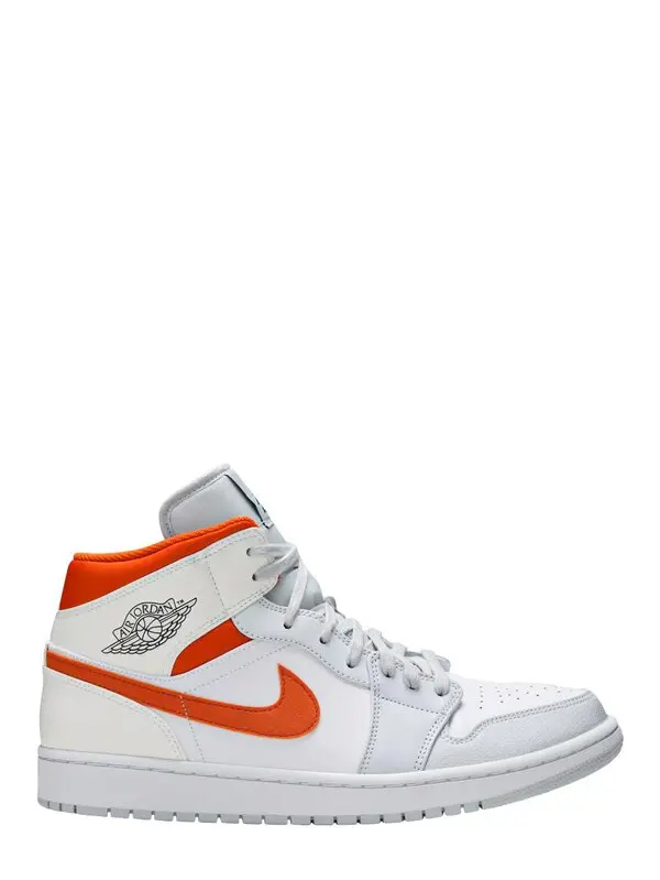 JORDAN 1 Mid Starfish Sneakers - White