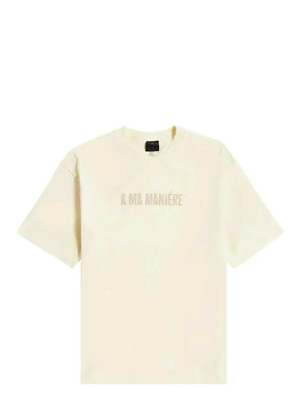 JORDAN X A Ma Maniére T-shirt 'coconut Milk - Cream