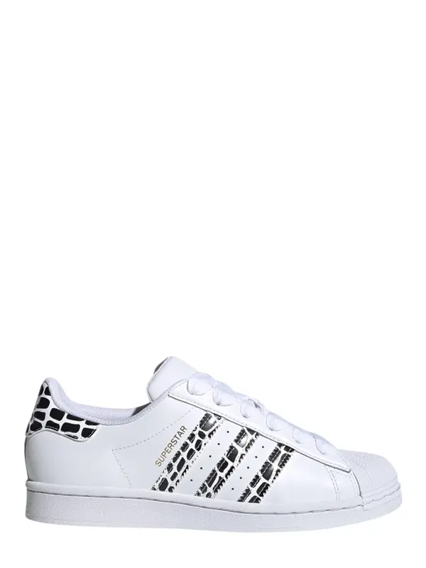 Adidas Superstar 'animal Print' Sneakers - White