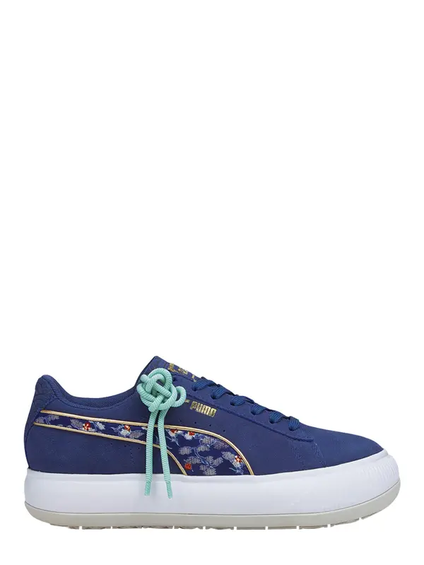PUMA Suede Mayu Kimono Sneakers - Blue