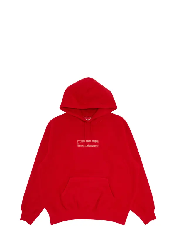 Supreme Inside Out Box Logo Hooded Sweatshirt - Red