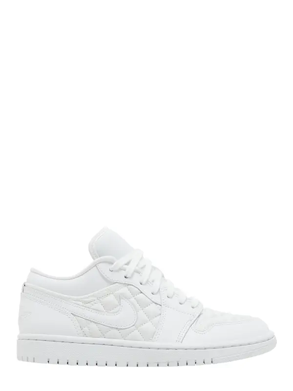 JORDAN 1 Low Quilted Sneakers - White