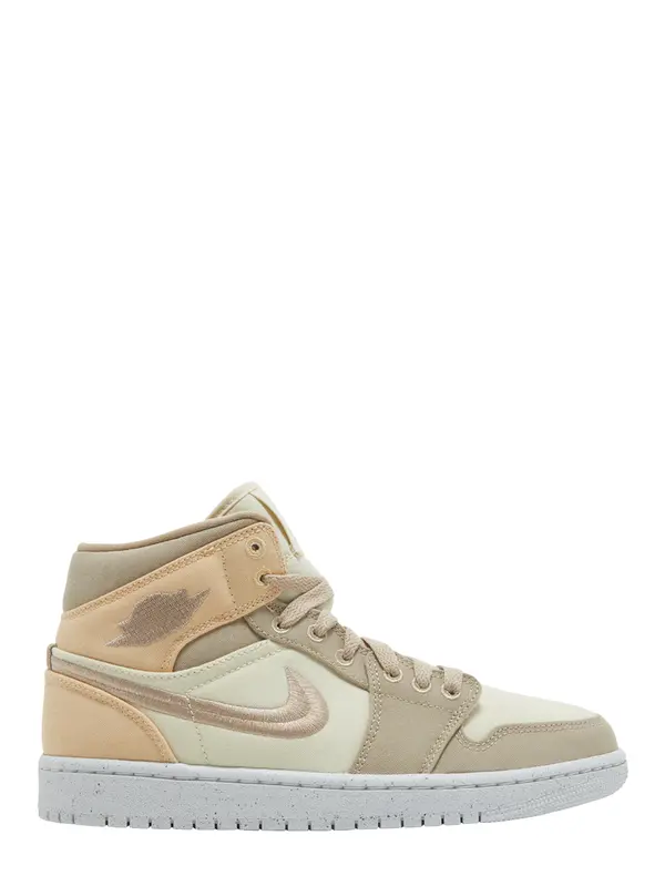 JORDAN 1 Mid Se 'muslin Canvas - Tan