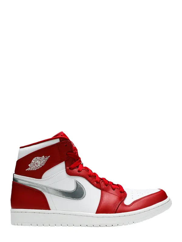 JORDAN 1 Retro High 'silver Medal' Sneakers - Red
