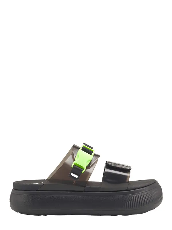 PUMA Suede Mayu Pop Sandal - Black