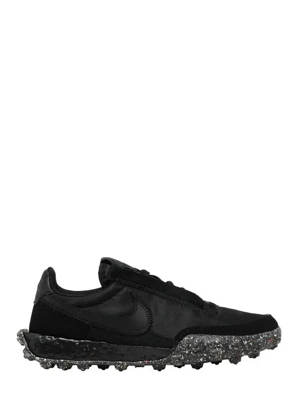 Nike Waffle Racer Crater Sneakers - Black