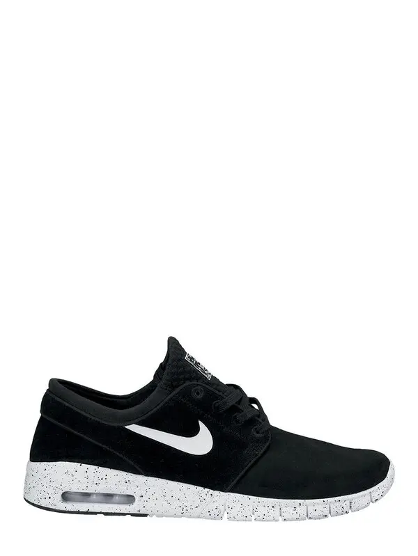 Nike Leather Stefan Janoski Max Sneakers - Black