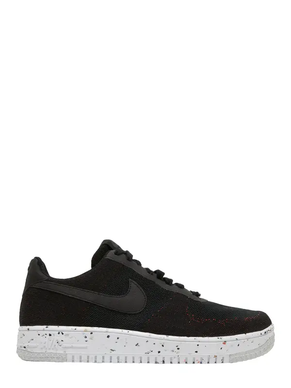 Nike Air Force 1 Crater Flyknit Sneakers - Black