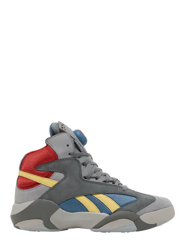 REEBOK Dc Comics X Shaq Attaq 'man Of Steel' High-top Sneakers - Grey