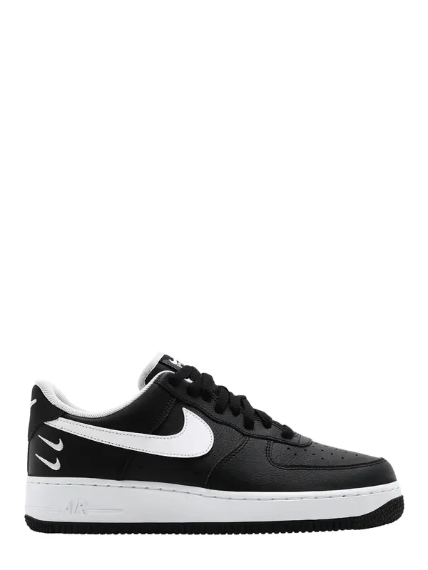Nike Air Force 1 '07 Lv8 'double Swoosh' Sneakers - Black