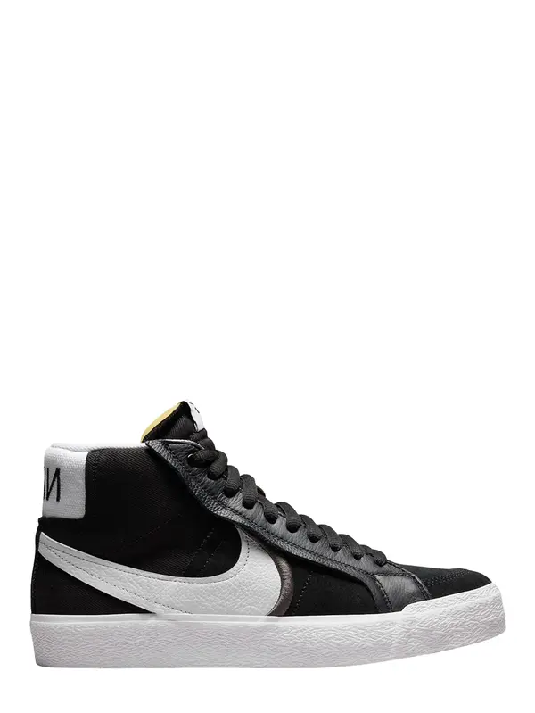 Nike Zoom Blazer Mid Premium Sb Oversized Swoosh - Black