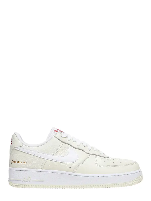 Nike Force 1 '07 Premium 'popcorn' Sneakers - Cream