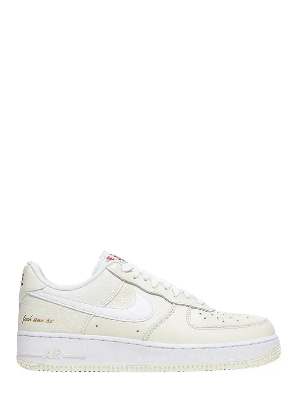 Nike Force 1 '07 Premium 'popcorn' Sneakers - Cream