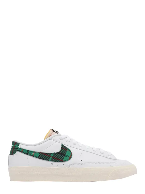 Nike Blazer Low '77 Premium 'tartan Plaid' Sneakers - White