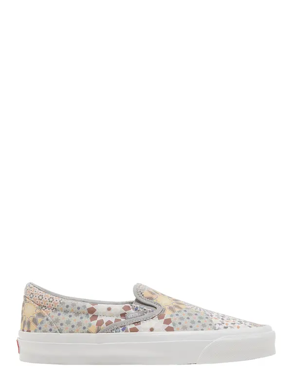 VANS Kith X Vault Og Classic Slip-on Lx 'multi Tile - Cream