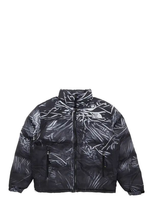 Supreme X The North Face Printed Nuptse Jacket - Black