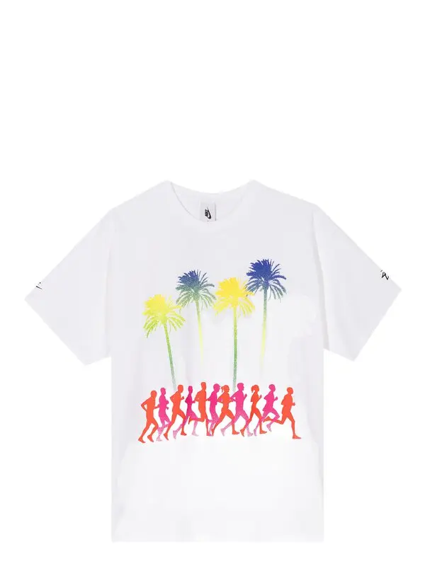 Nike X Stussy Douglas Firs To Palm Trees T-shirt - White