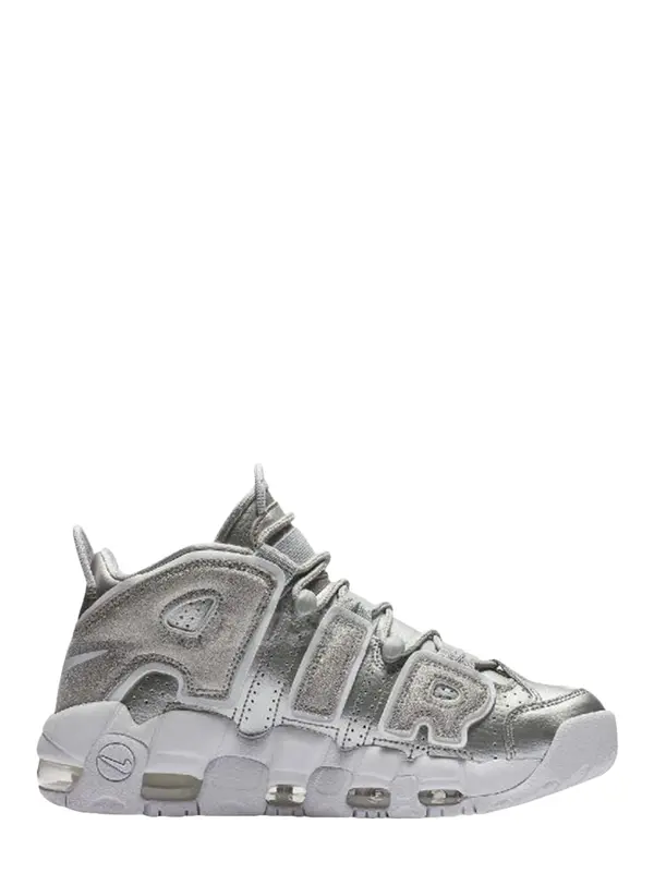 Nike More Uptempo 'loud And Clear' Sneakers - Silver