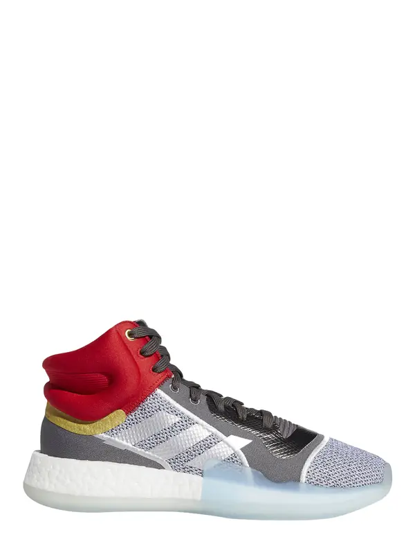 Adidas Marvel X Marquee Boost 'heroes Among Us: Thor' Sneakers - Silver