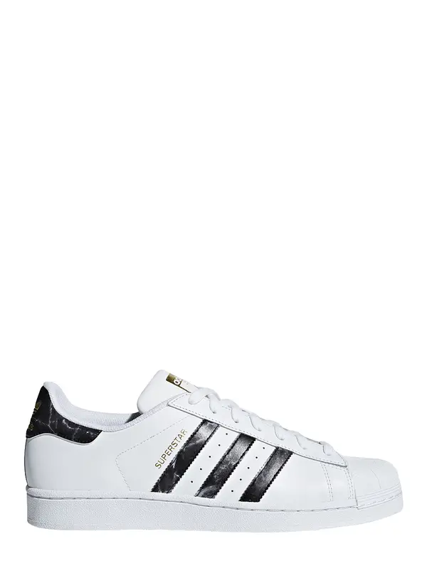 Adidas Superstar 'marble' Sneakers - White