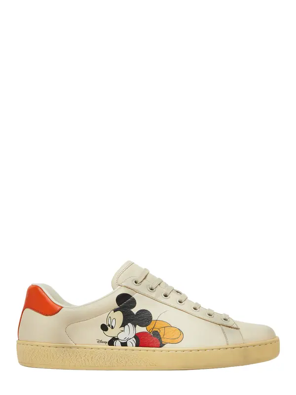 Gucci Disney X Ace Low Mickey Mouse Sneakers - White